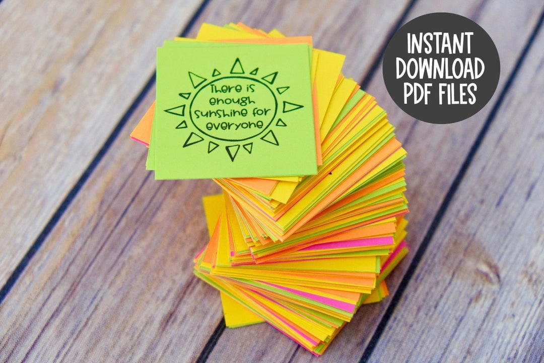 Kindness Cards: Inspirational Messages, Lunch Box Notes (digital ...
