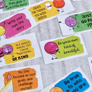 Kindness Dots Notes and Cards Lunch Box Notes and Inspirational ...