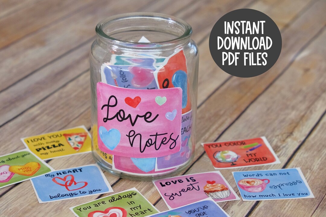 Love Cards for Kids, Valentine's Cards for Kids, Love Notes, Family ...