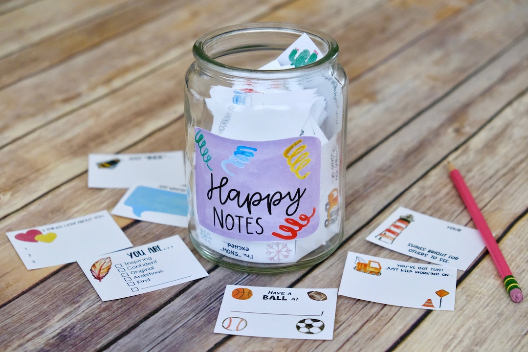 Kindness Notes Set 2 - Lunch Box Notes and Inspirational Notes for ...
