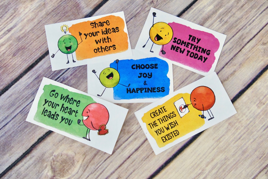 Kindness Dots Notes and Cards Lunch Box Notes and - Etsy Canada