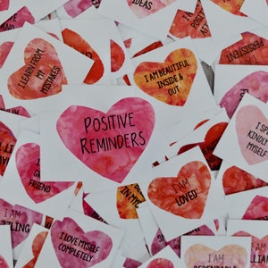 Heart Affirmation Cards: Printable Self-care & Kindness (PDF) - Etsy