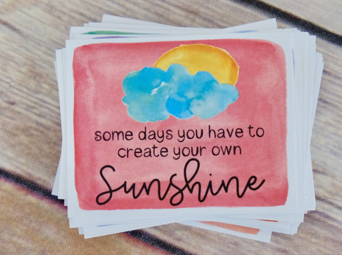 Printable Kindness Cards Set 3: Inspirational Messages for Spreading ...