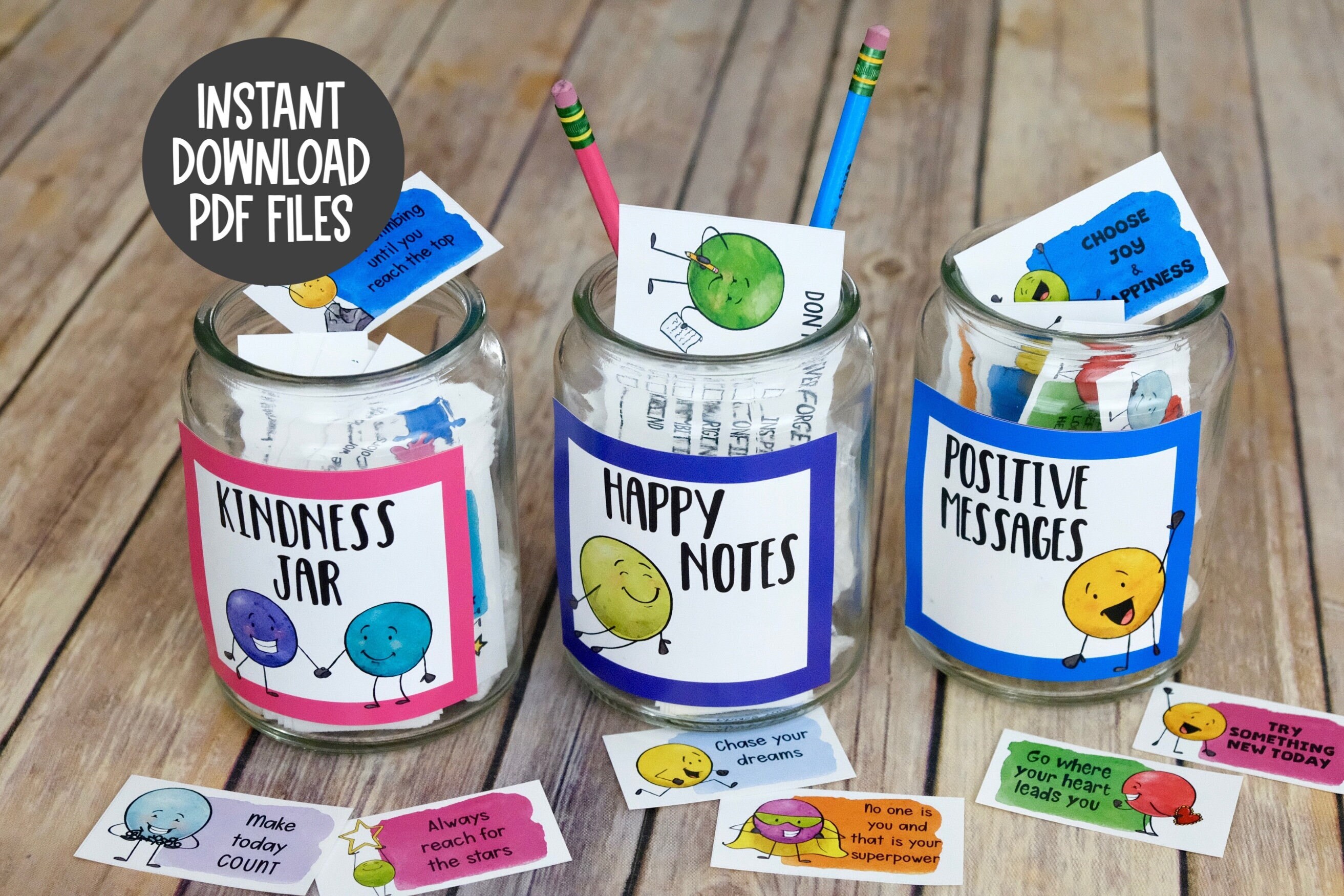 Kindness Dots Notes and Cards 3 Set BUNDLE of Kindness Printable Lunch ...