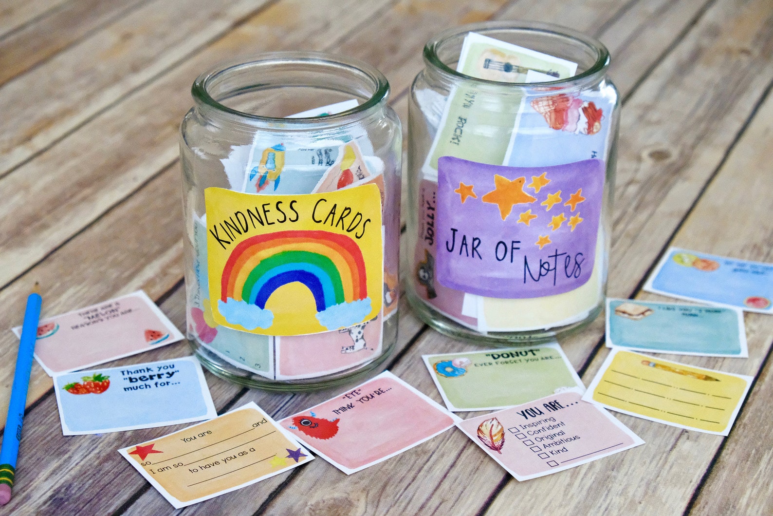 Printable Kindness Notes and Write-in Lunch Box Notes | Etsy