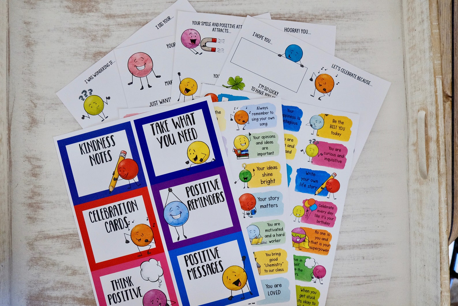 Kindness Messages and Notes Set 2 Kindness Dots Lunch Box - Etsy