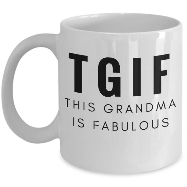 Tgif This Grandma is Fabulous - Etsy