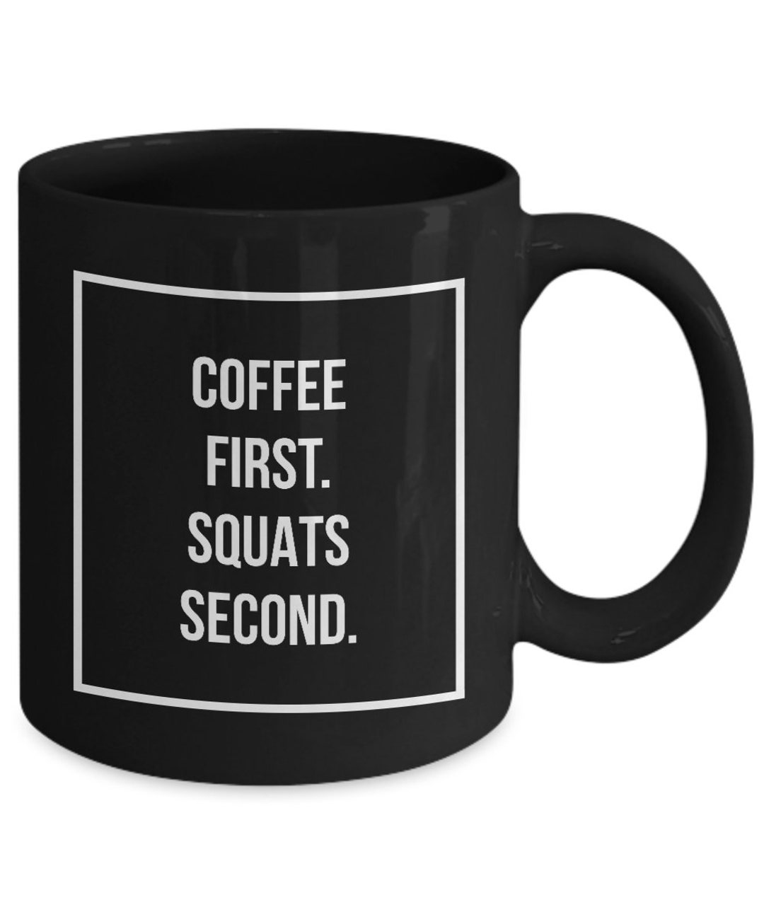Crossfit Coffee First Mug, Lover Mug, Black Gift Idea Mug, Trainer ...