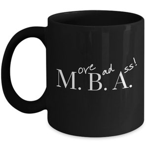 MBA Graduation Gift Business Degree Masters Business Administration ...