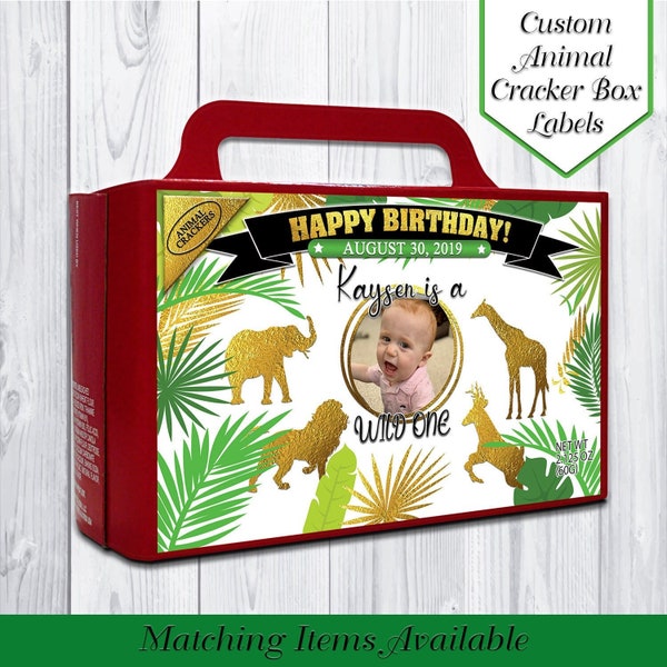 Animal Cracker Label - Etsy