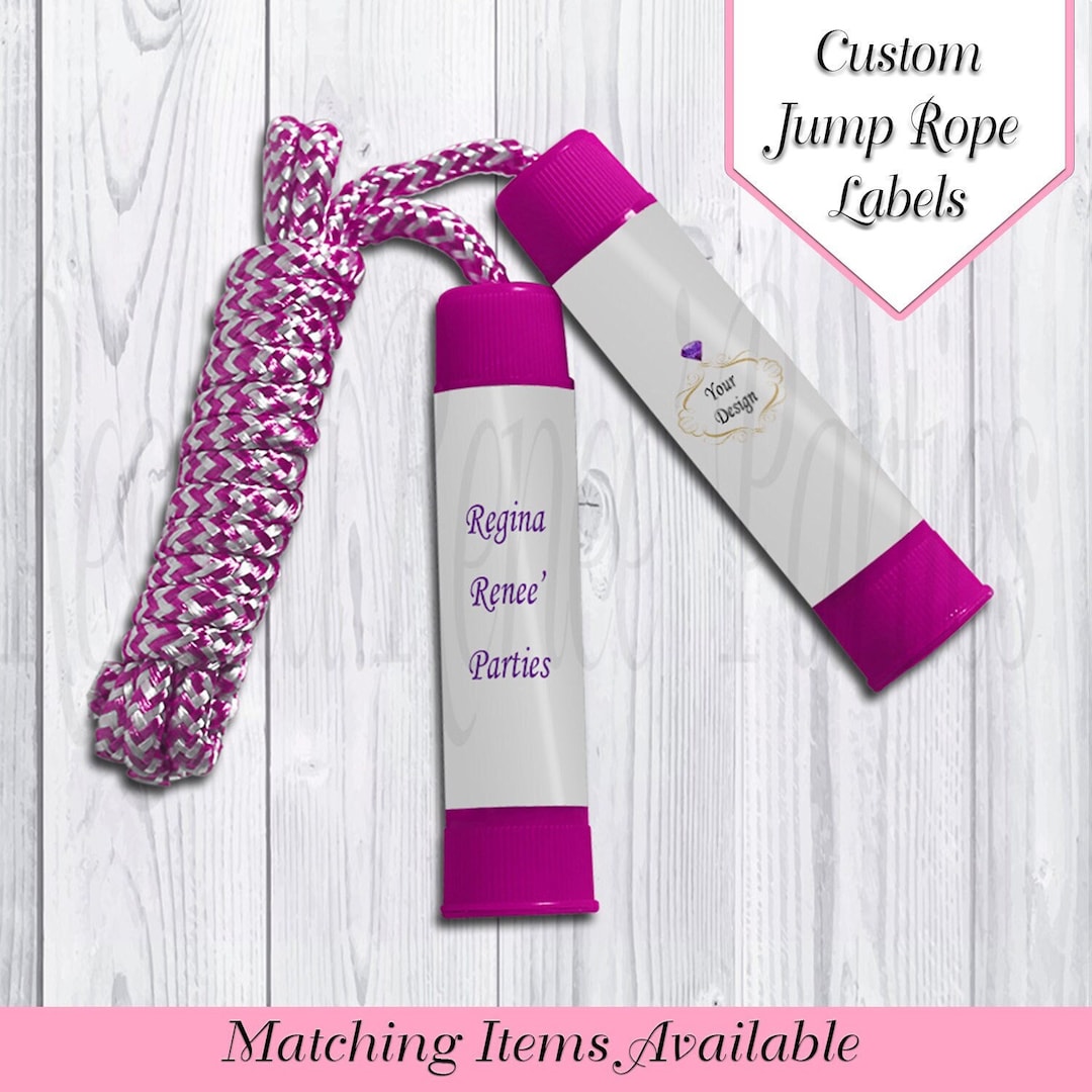 Jump Ropes | Jump Rope Labels | Custom Labels | Personalized Labels ...