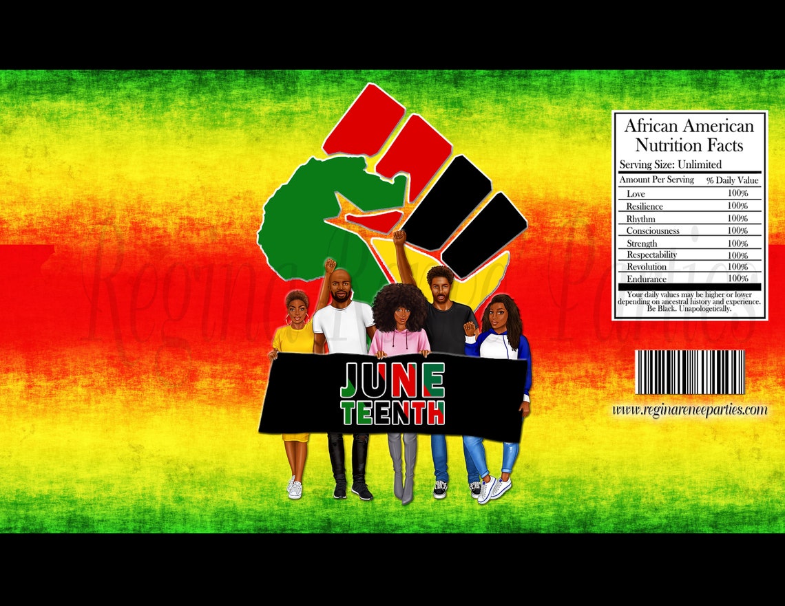 Juneteenth Chip Bags | Juneteenth | Juneteenth Party Supplies | Day of ...