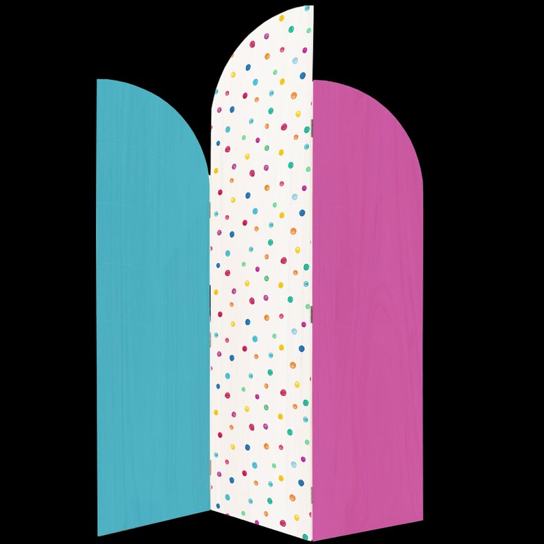 Arched Panel Backdrop Template & Mockup | Custom Wall Backdrop | Arched ...