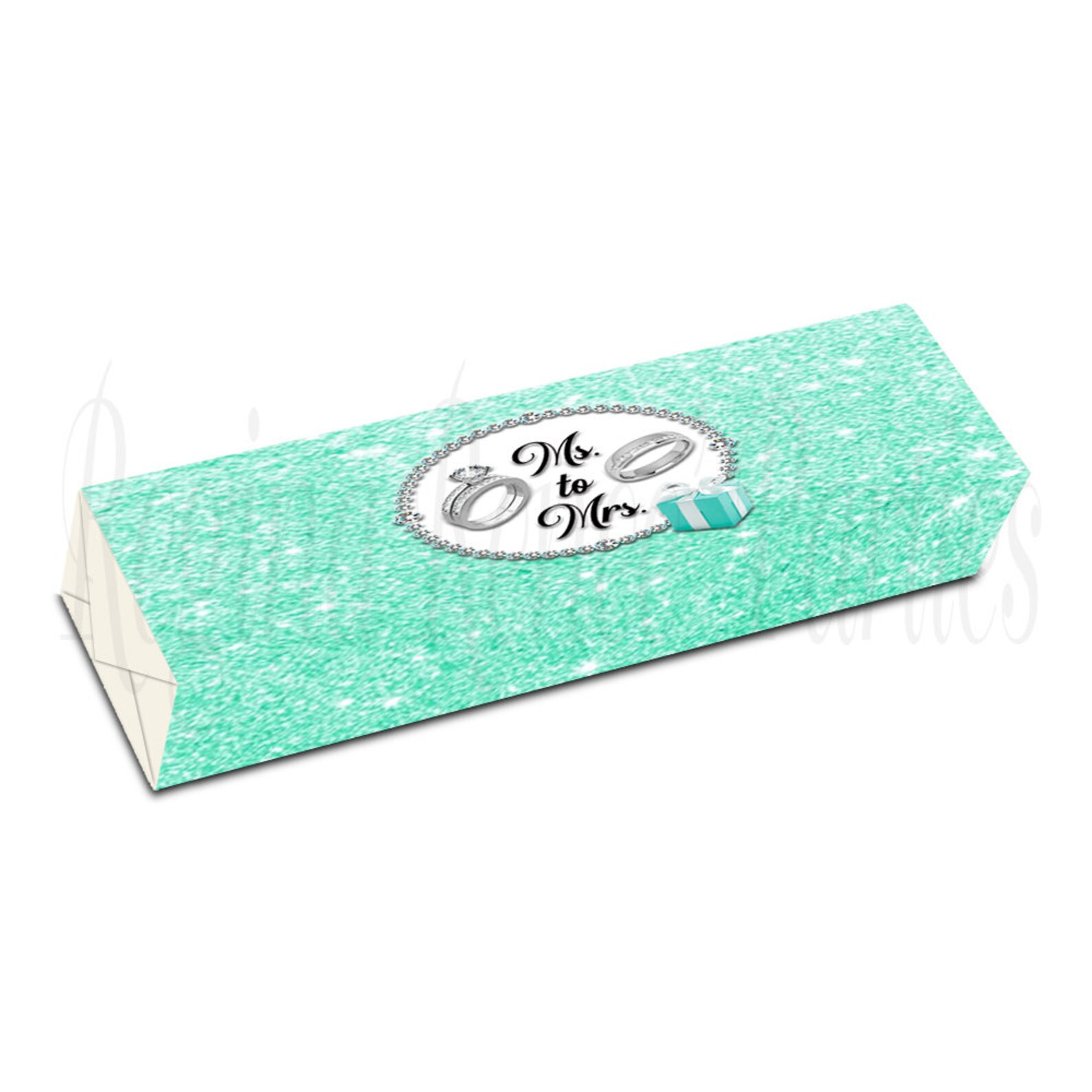 Ms. to Mrs. Theme Bridal Shower Gum Pack Wrappers Ms. to - Etsy