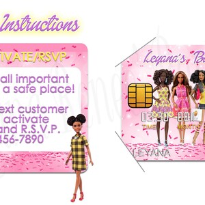 Credit and Activation Card Template | Credit Card Templates | Credit ...