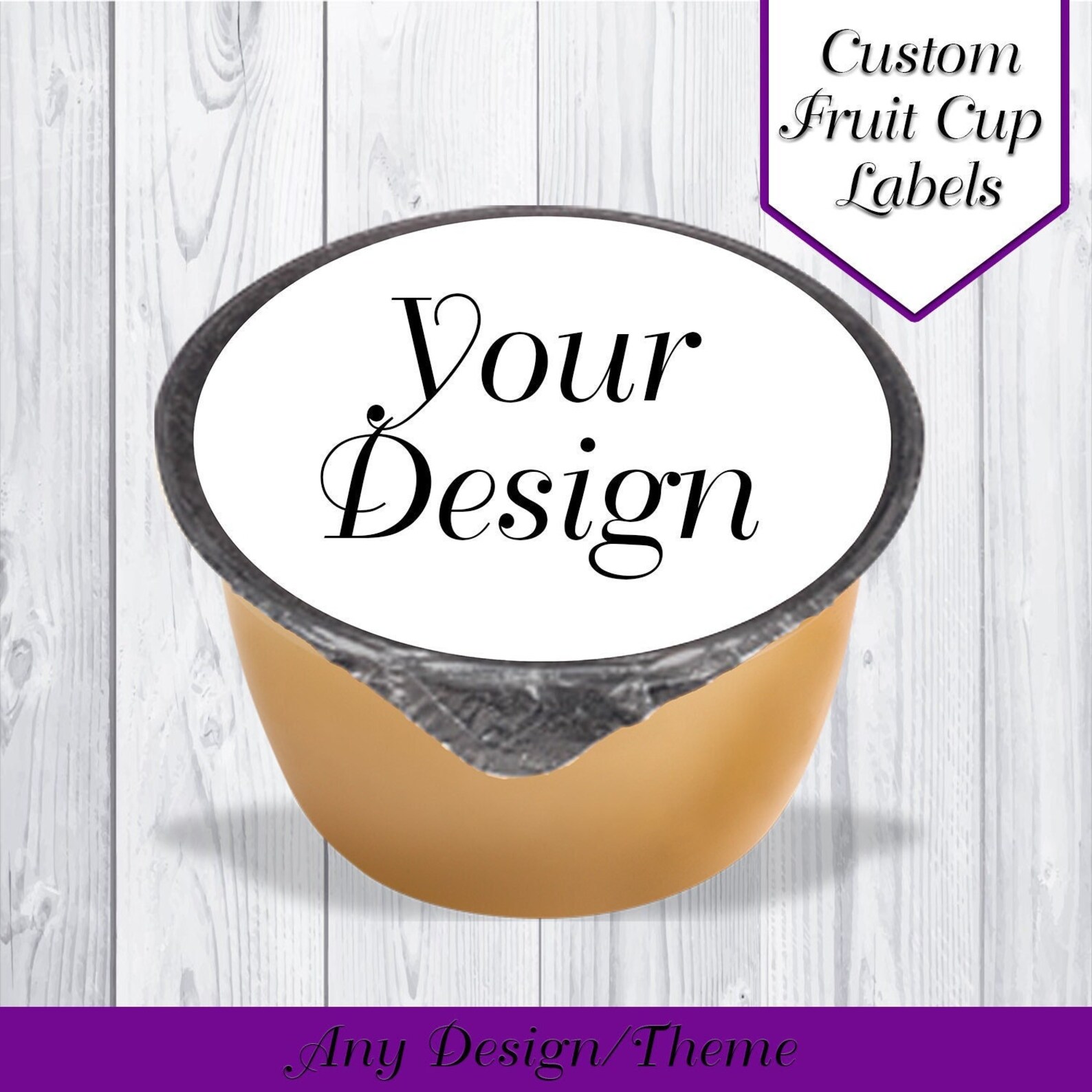 Berry Sweet Theme Fruit Cup Labels | Berry Sweet Party Favors | Berry ...