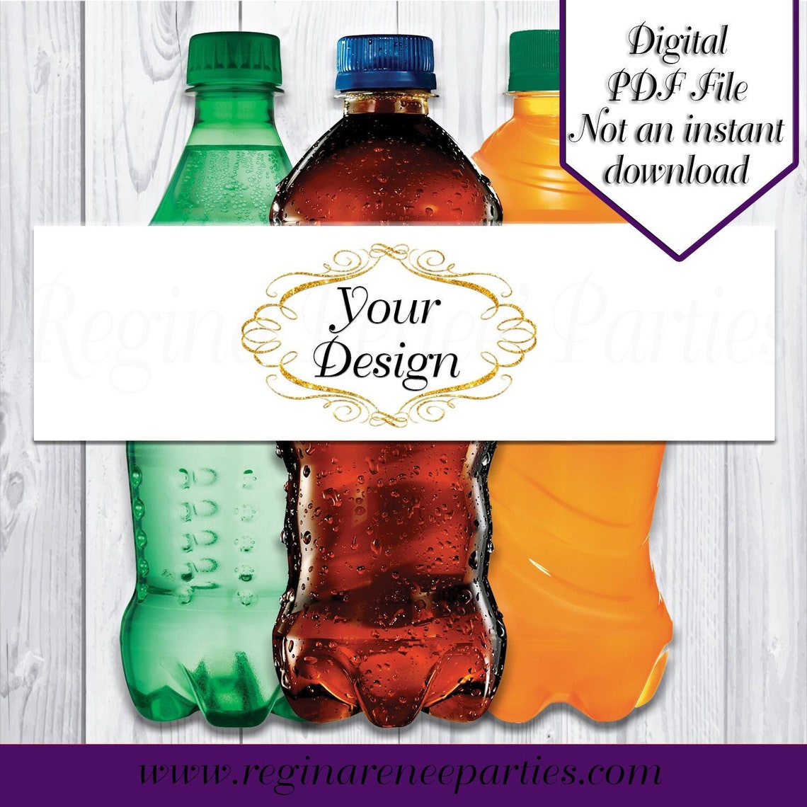 Pop Bottle Labels Soda Pop Bottle Labels Custom Pop Labels - Etsy