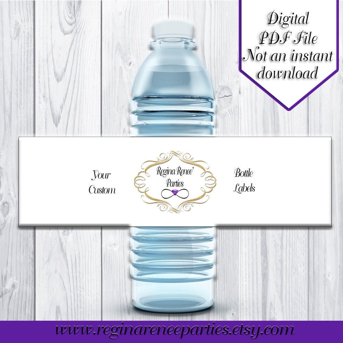 Water Bottle Labels Personalized Water Bottle Labels - Etsy