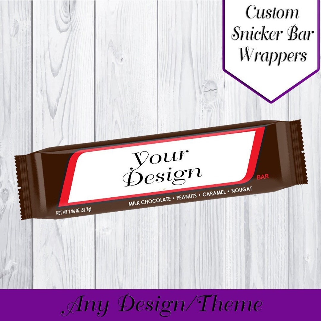 Custom Candy Bar Wrappers | Candy Favors | Treat Wrappers | Treat ...