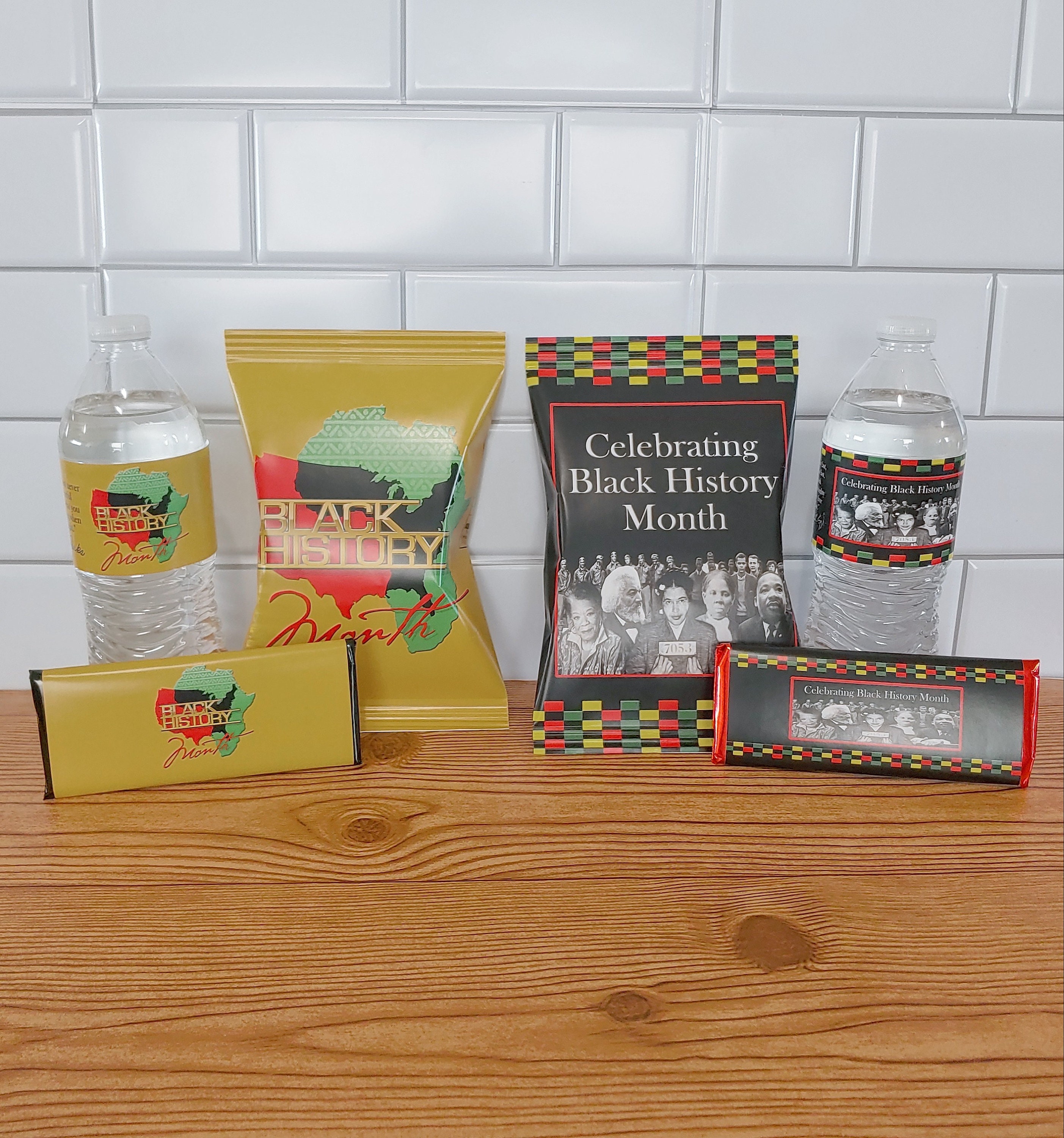 Black History Theme Chip Bags | Famous African Americans | Black ...