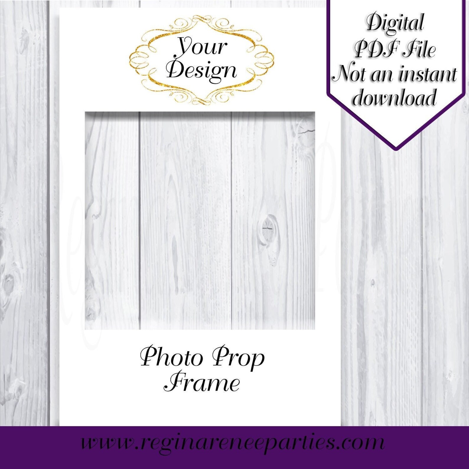 Photo Prop Frame Birthday Frame Party Frames About Me - Etsy