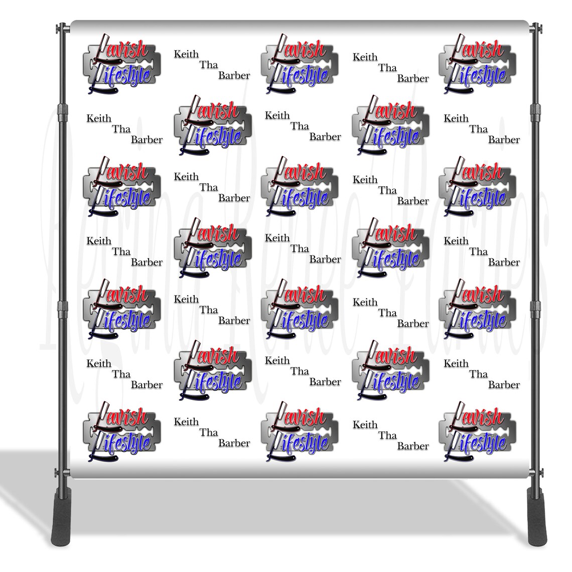 Step & Repeat Logo Backdrop Trade Show Backdrops Vendor - Etsy