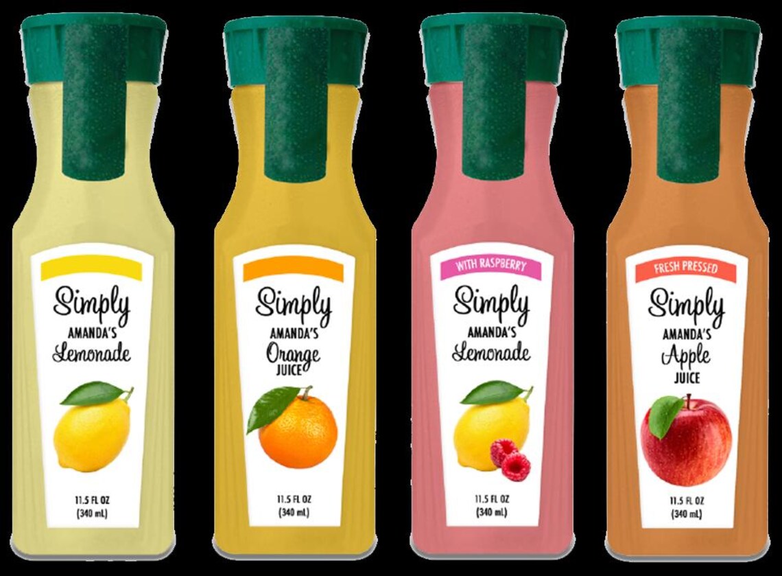 Canva Mini Juice Templates | Canva Juice Templates | Juice Templates ...