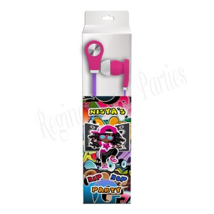 Hip Hop Ear Buds | Hip Hop Party | Hip Hop Birthday | Hip Hop Party ...