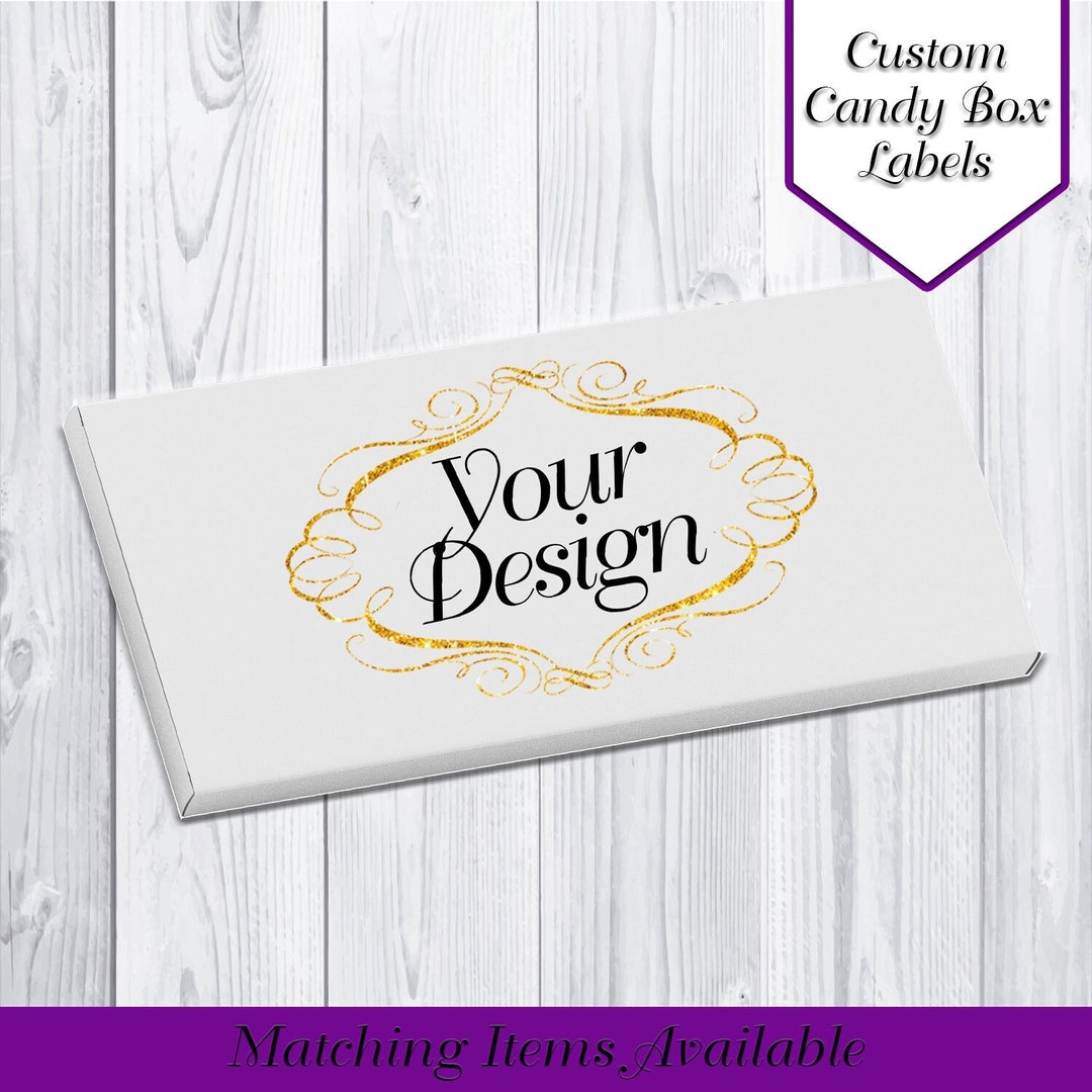 Movie Box Candy Labels | Rainbow Candy | Chocolate Candy | Candy Boxes ...