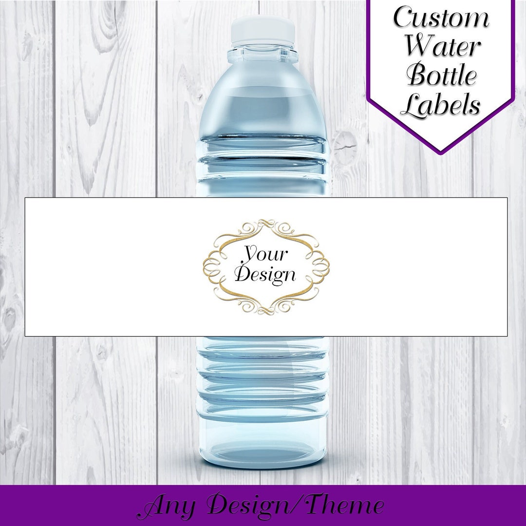 Water Bottle Labels Personalized Water Bottle Labels Custom Water ...