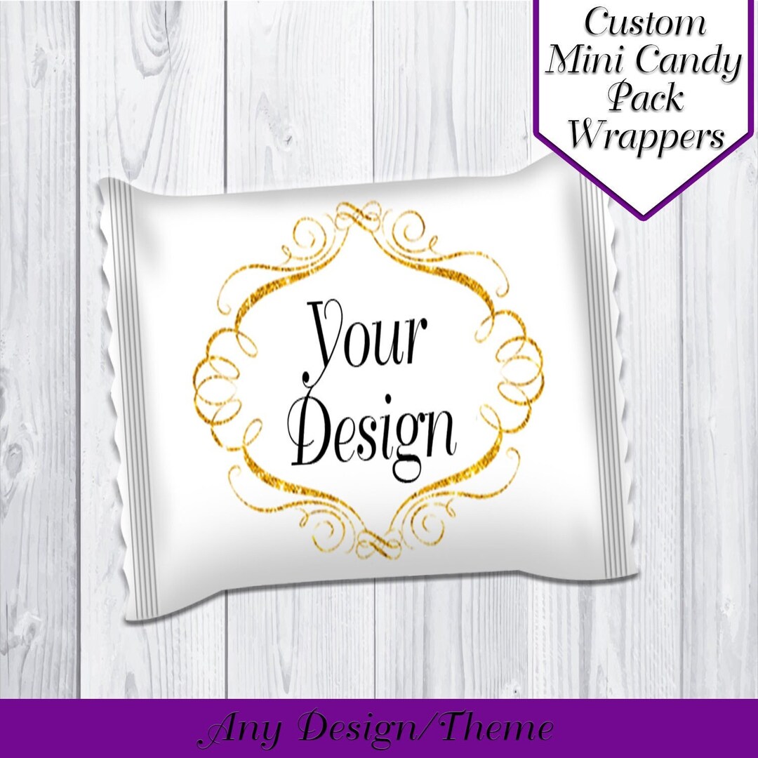 Mini Snack Size Candy Wrappers | Chocolate Candies | Rainbow Candy ...