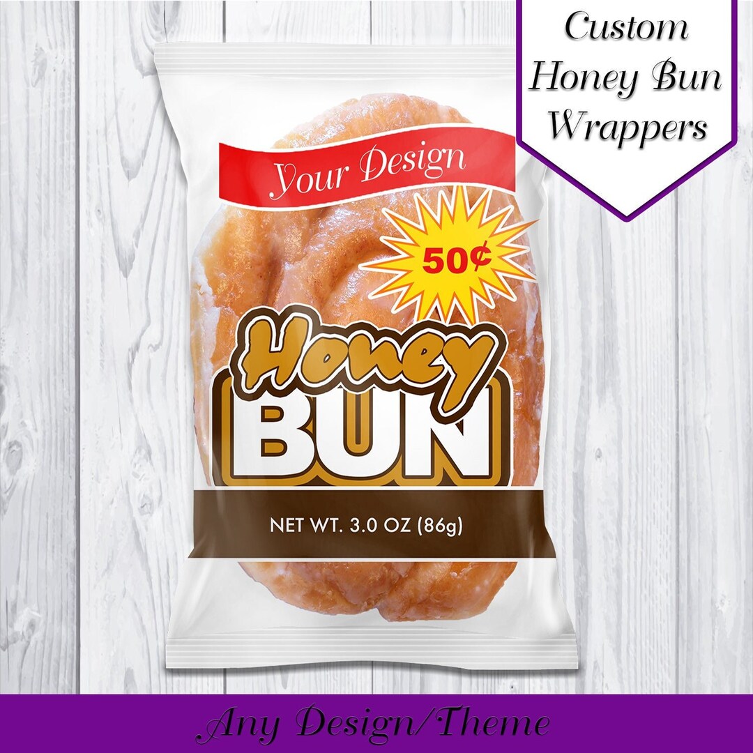 Bun Wrappers | Mini Bun Wrappers | Custom Wrappers | Party Favors ...