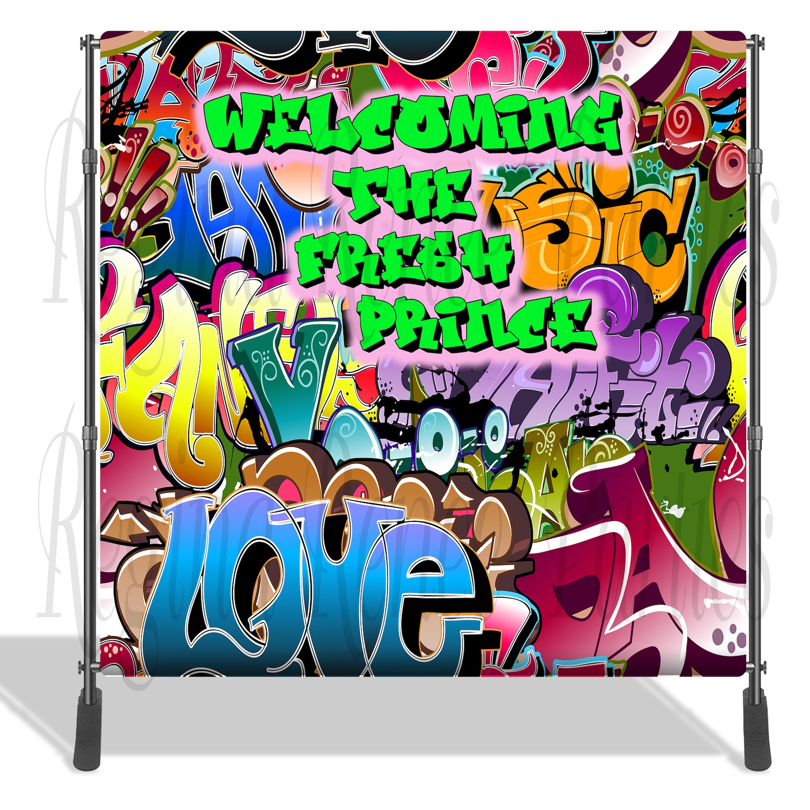 Fresh Prince Backdrop Fresh Princess Backdrop Graffiti - Etsy