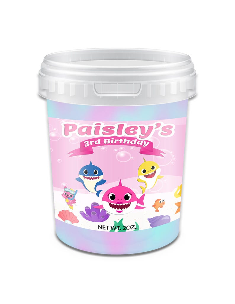 Cotton Candy Container Labels | Cotton Candy Favors | Custom Labels ...