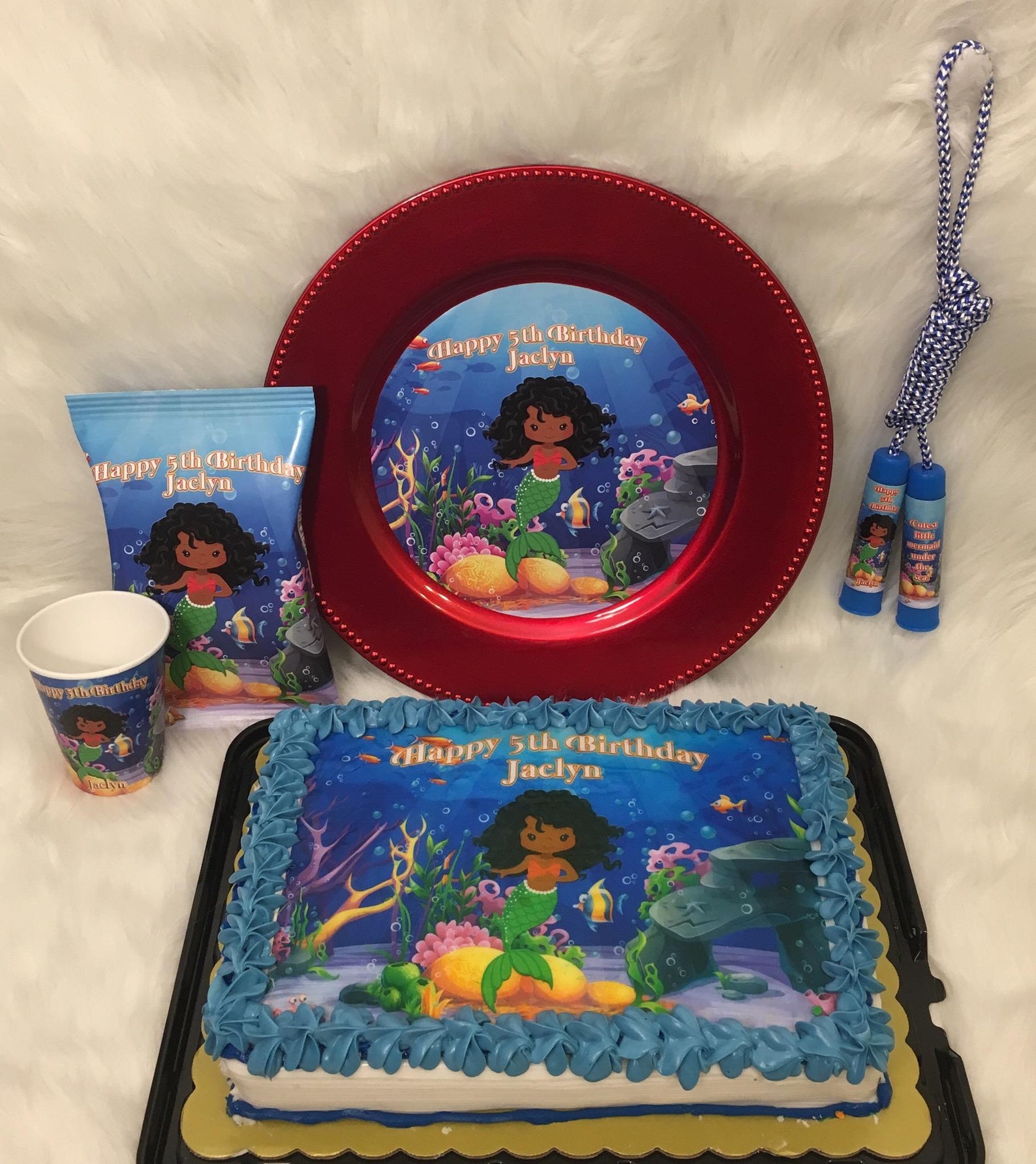 Mermaid Jump Ropes Mermaid Party Mermaid Birthday | Etsy