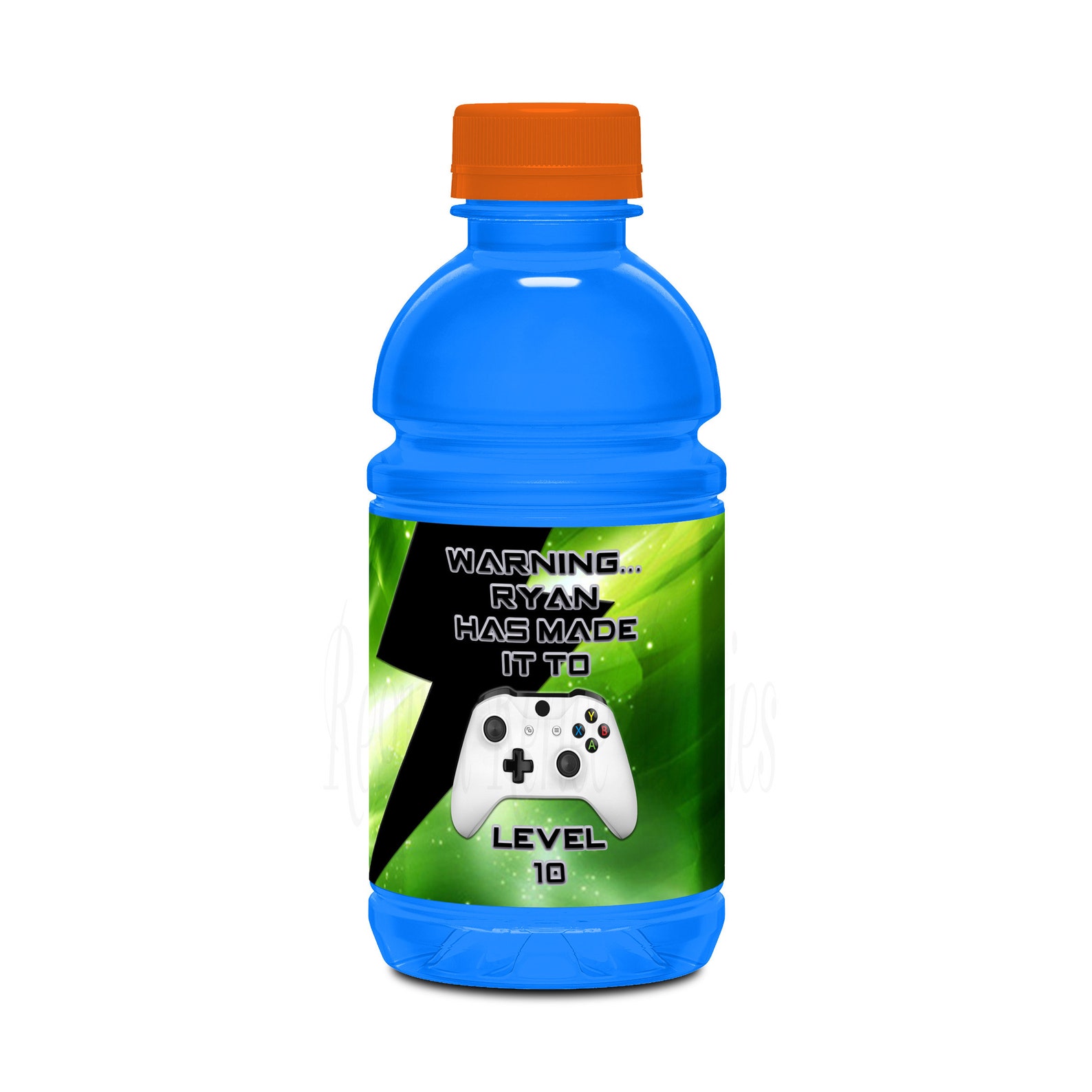 Video Game Theme Bottle Label Video Game Video Game Label - Etsy