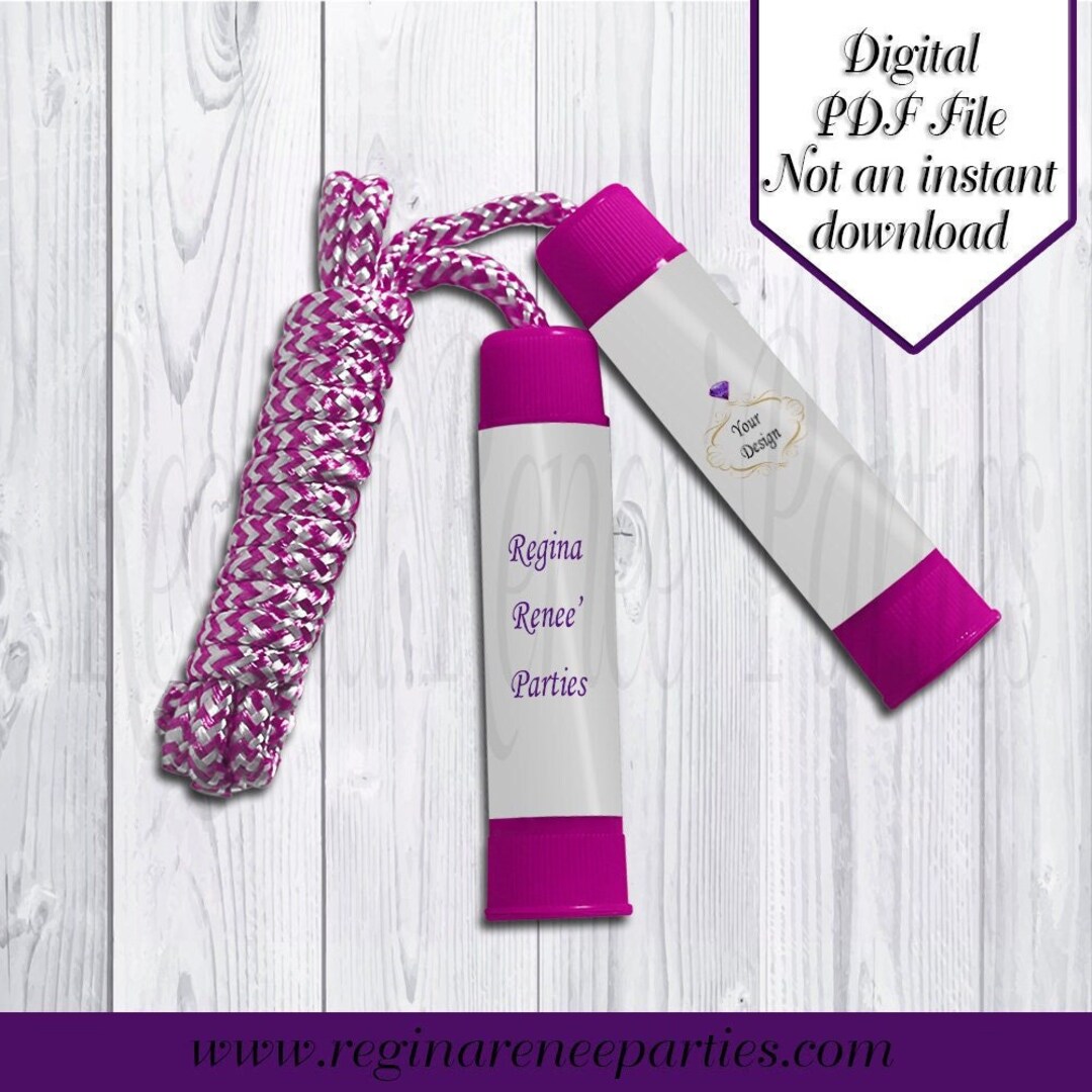 Jump Ropes Jump Rope Labels Custom Labels Personalized - Etsy