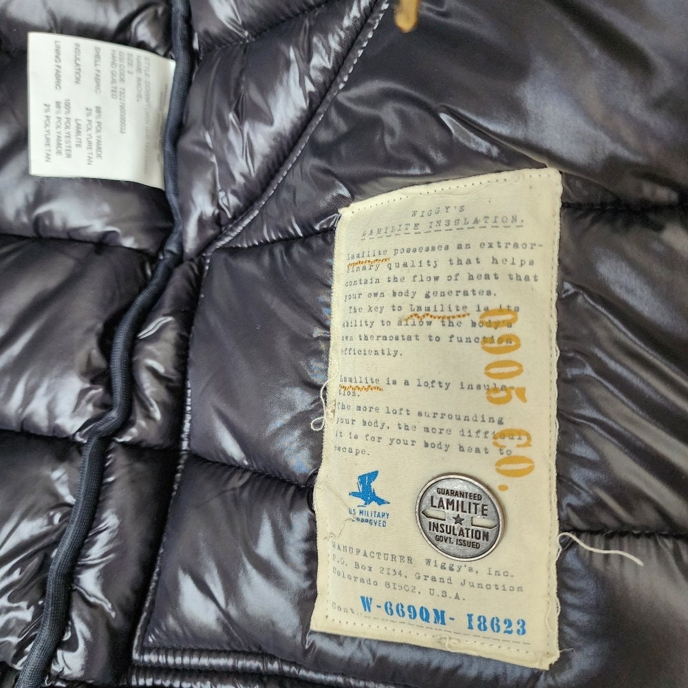 WIGGYS Down Town Quilted Long Rachel Coat Warm New With Tags Size 3 - Etsy