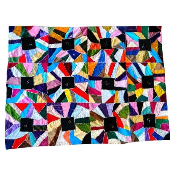 Antique Velvet Crazy Quilt at Ava Ewers blog