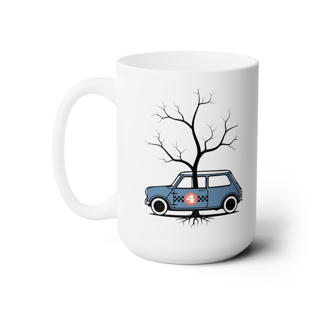 Vintage Mini Cooper Design Ceramic Coffee/tea Mug - Etsy
