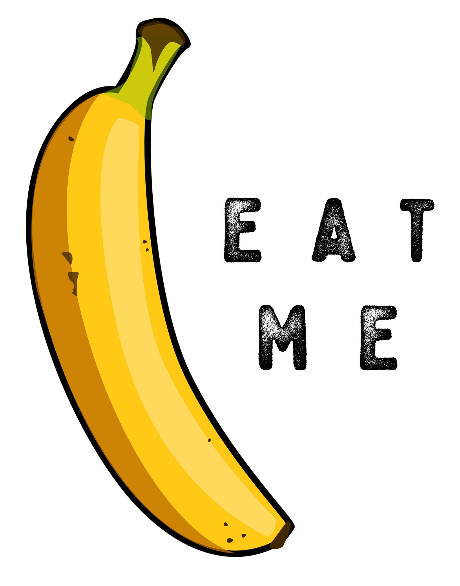 Humorous Banana Printable Artwork - Etsy