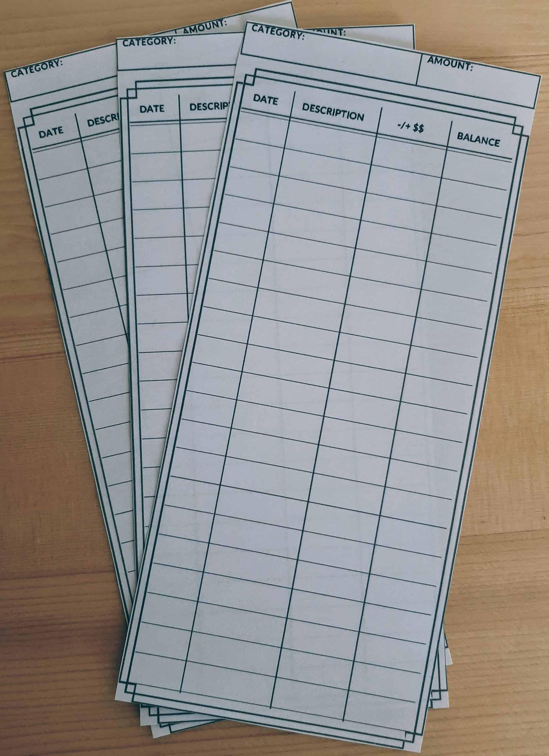Printable Cash Envelopes - Etsy