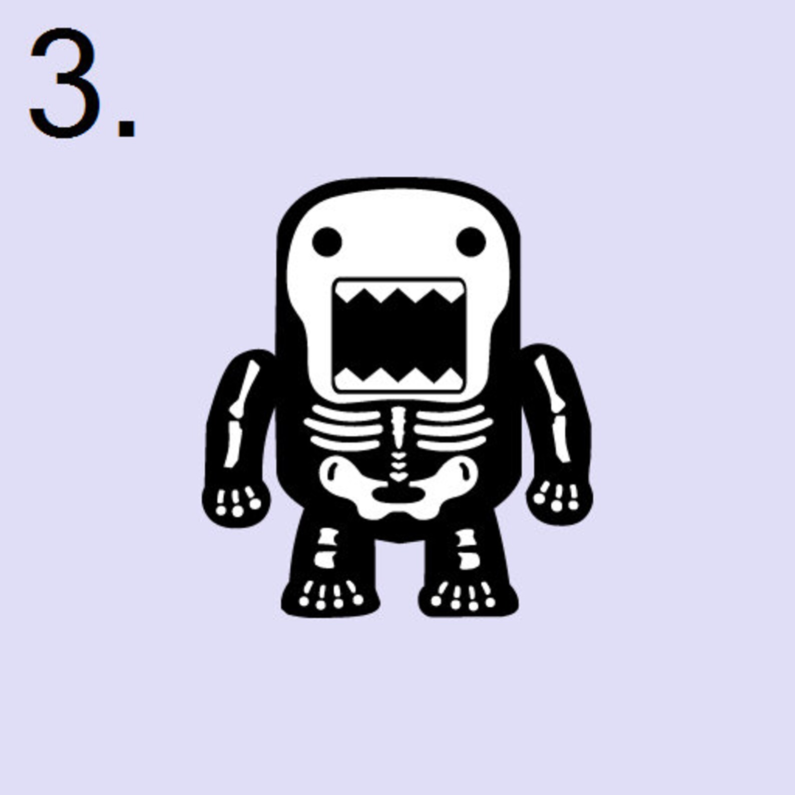 JDM Domo Series Decal Sticker - Etsy UK