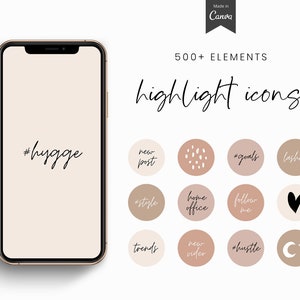 Earth Tones Instagram Story Highlight Icons Autumn IG Highlight Icons ...