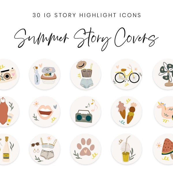 Instagram Highlights Covers - Etsy