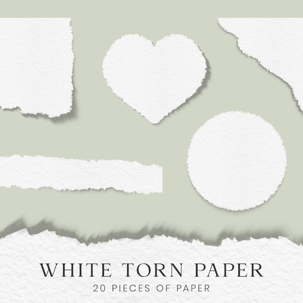 Torn Paper Art - Etsy