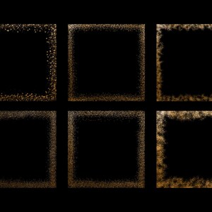 Gold Sparkle Overlay Christmas Overlay Glitter Overlays Digital Overlay ...