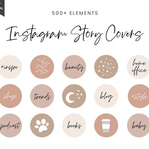 Earth Tones Instagram Story Highlight Icons Autumn IG Highlight Icons ...