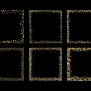 Gold Sparkle Overlay Christmas Overlay Glitter Overlays Digital Overlay ...