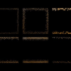 Gold Sparkle Overlay Christmas Overlay Glitter Overlays Digital Overlay ...